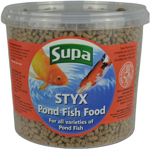 Supa Pond Styx Fish Food 3 Litre - Tesco Groceries