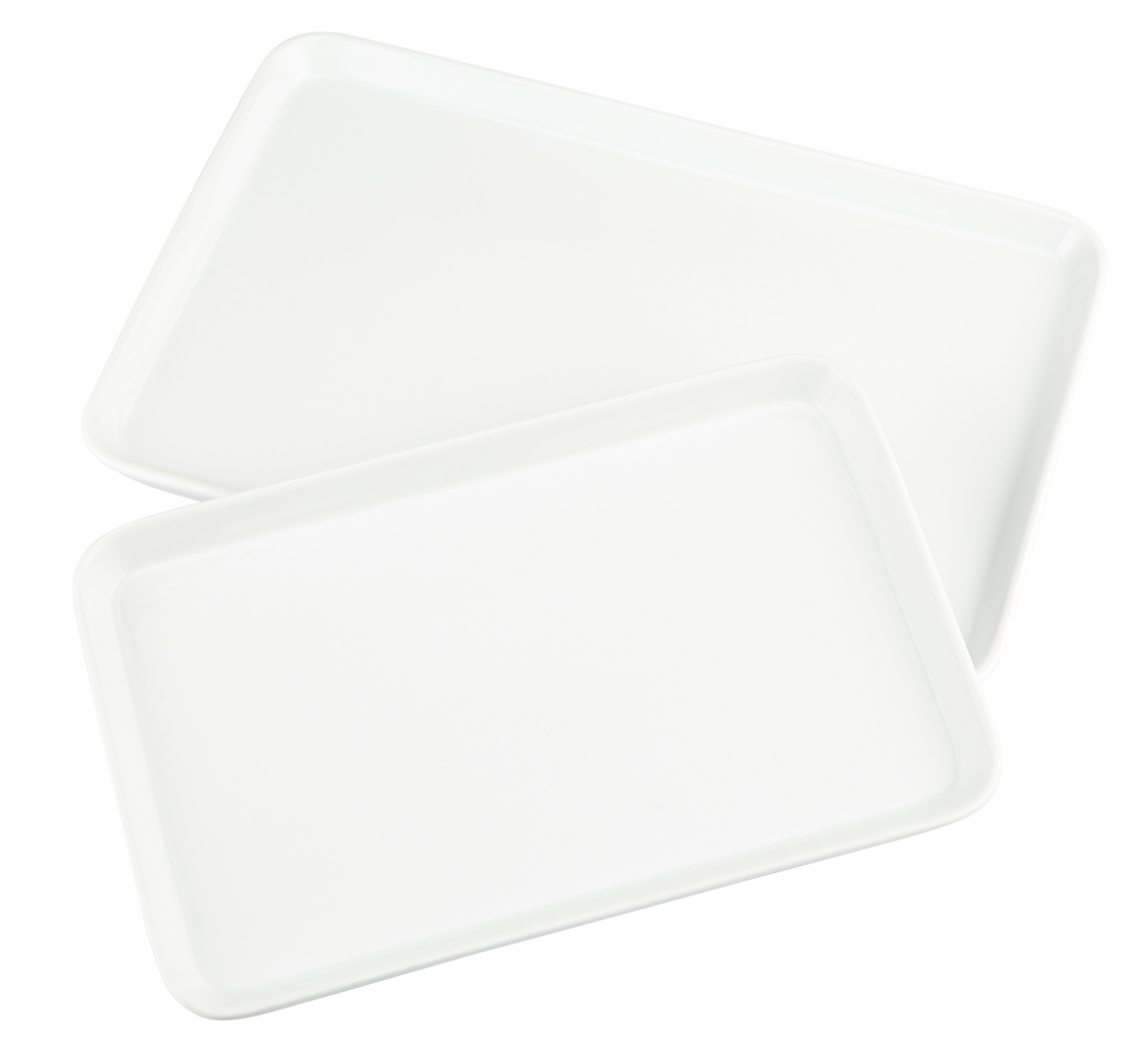 Set of 2 Porcelain Platters - Tesco Groceries