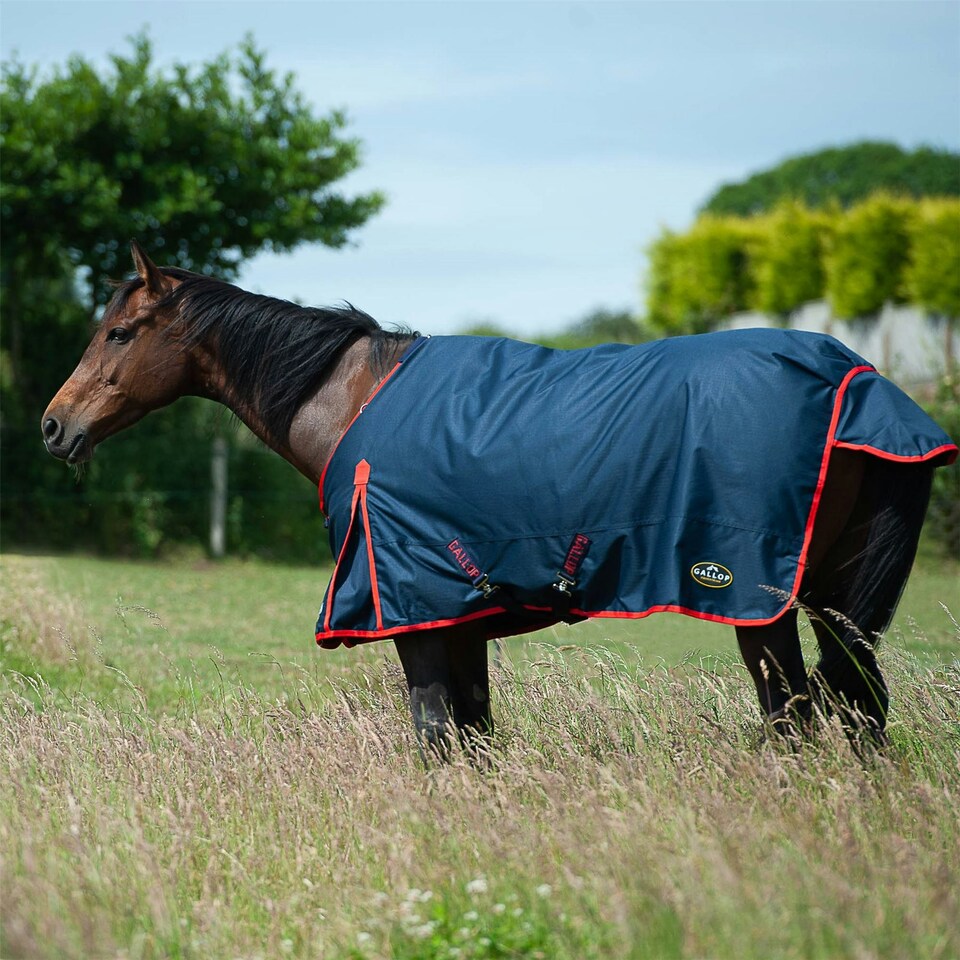 Gallop Equestrian Trojan 200 Standard Turnout Red | Size: 5ft 9 Colour ...