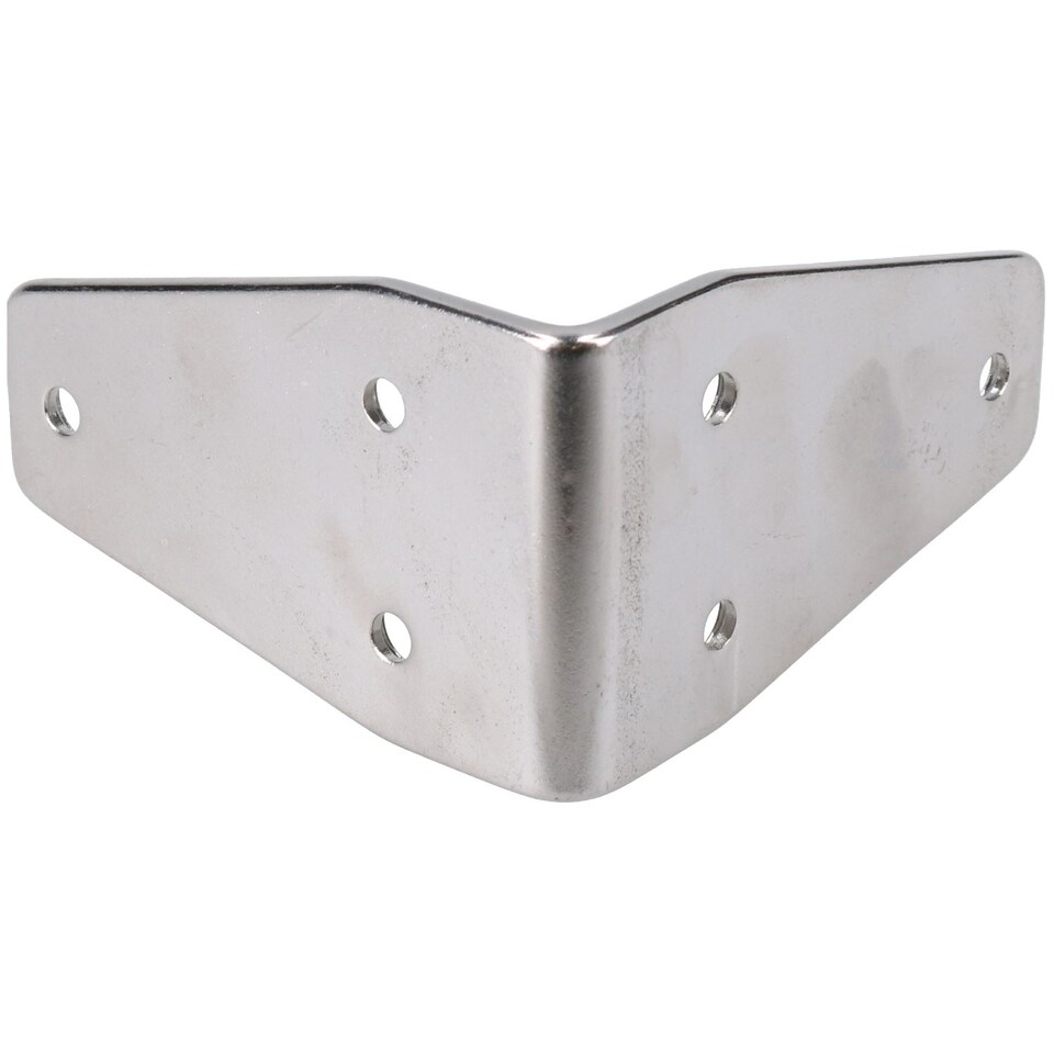 2 Pack Angle Bracket 90 Degree Brace Marine Stainless Steel 80mm x 50mm ...