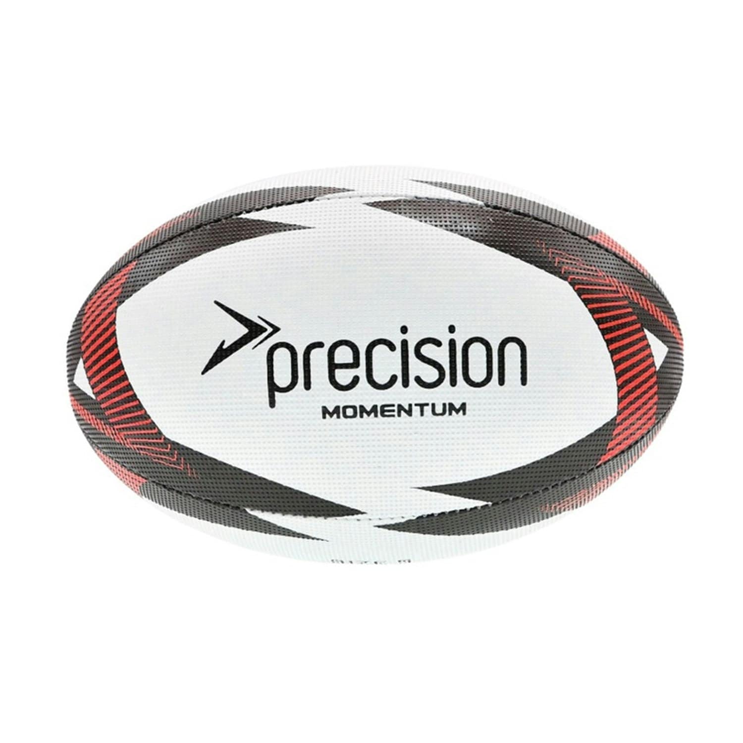 Precision Momentum Rugby Training Ball - White/Black/Red - 3 - Tesco ...