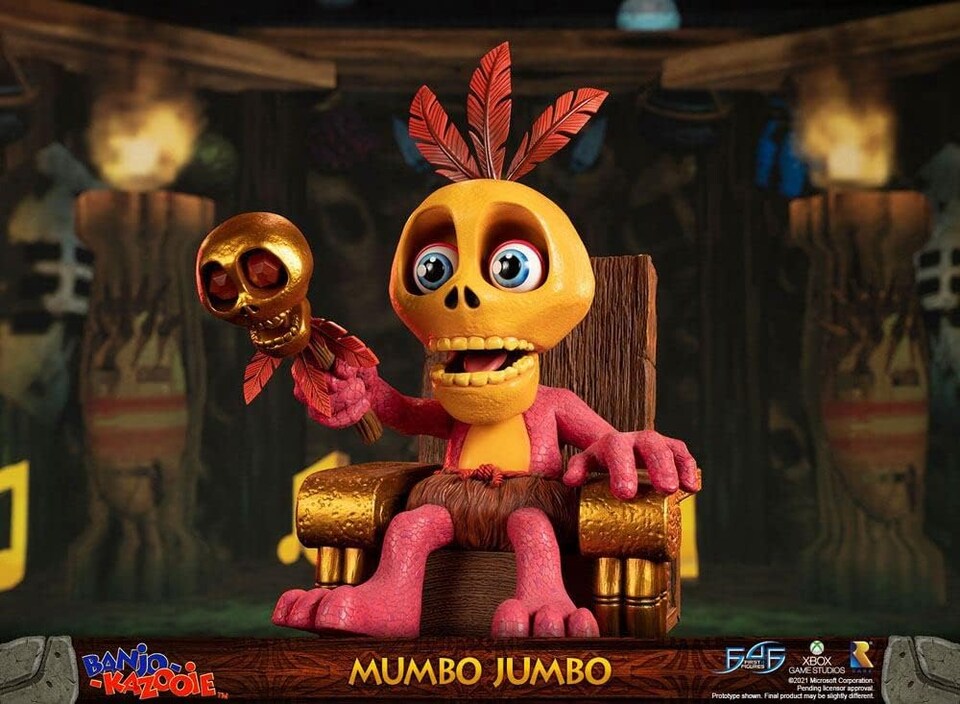 First4Figures Banjo Kazooie Mumbo Jumbo RESIN Statue - Tesco Groceries