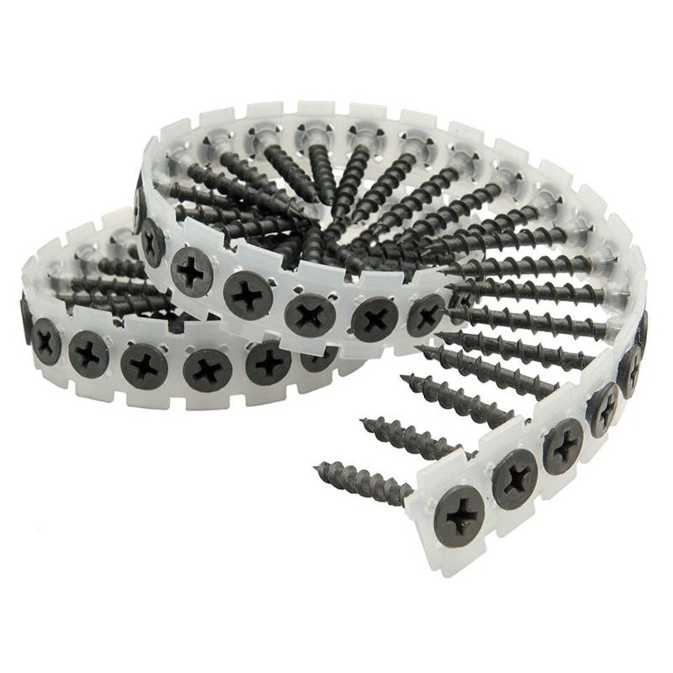 Senco Duraspin Collated Screws, Drywall To Wood - Multi Colour - 3.9 x ...