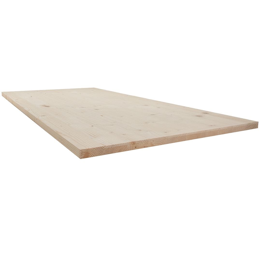 Snowdon Timber Spruce Furniture Board (T) 18mm (W) 500mm (L) 1150mm ...