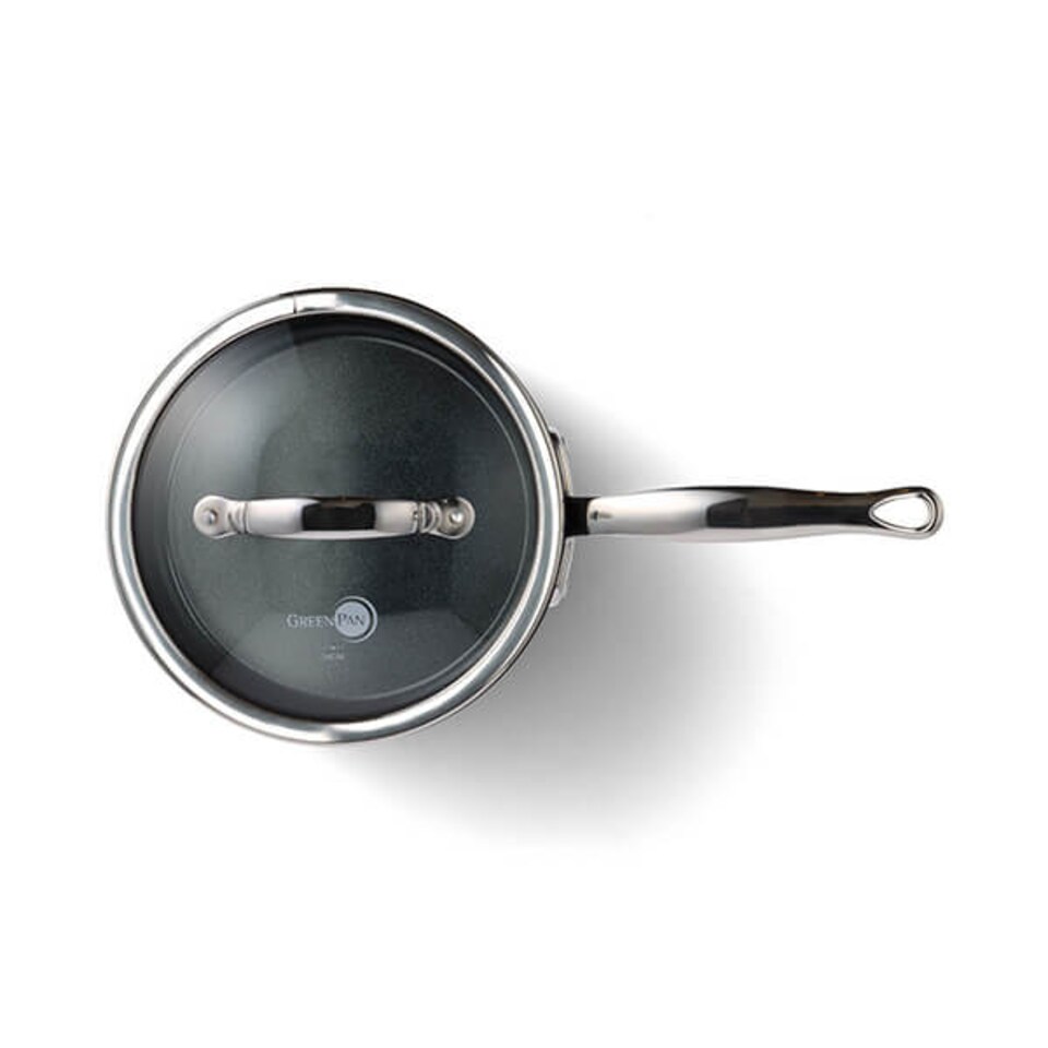 GreenPan Barcelona Pro Aluminium Non-Stick 20cm Saucepan with Lid ...