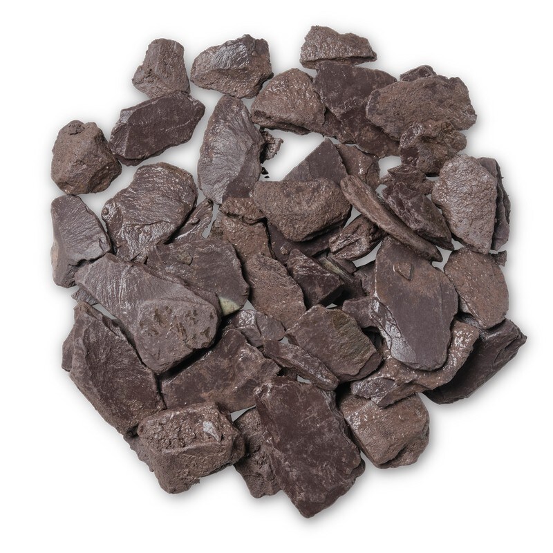 40 mm Bulk Bag 850 kg Slate - Plum Coloured Slate Chips - L100 x W100 x ...