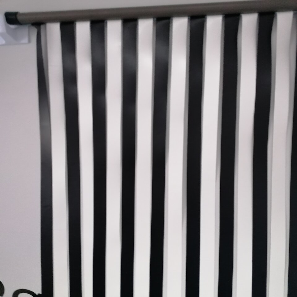 Heavy Duty Bug Blind,Fly Blind,Strip Blind, Door Blind-BLACK & WHITE ...