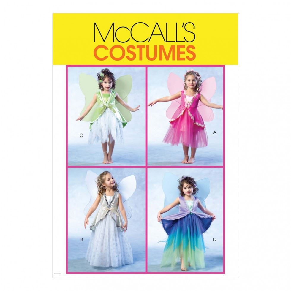 McCall's 4887 Paper Sewing Pattern – Children’s Costumes, Ages: 6–7–8 ...