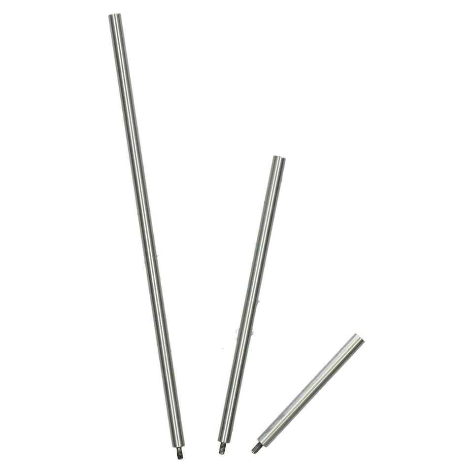 Dial Gauge DTI Extension Probe 3pc Kit Extra Long 2" 4" 6" Plunge Test ...