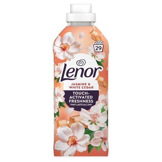 Lenor | Jasmine and White Cedar Fabric Conditioner 29 Wash | 29 Washes ...