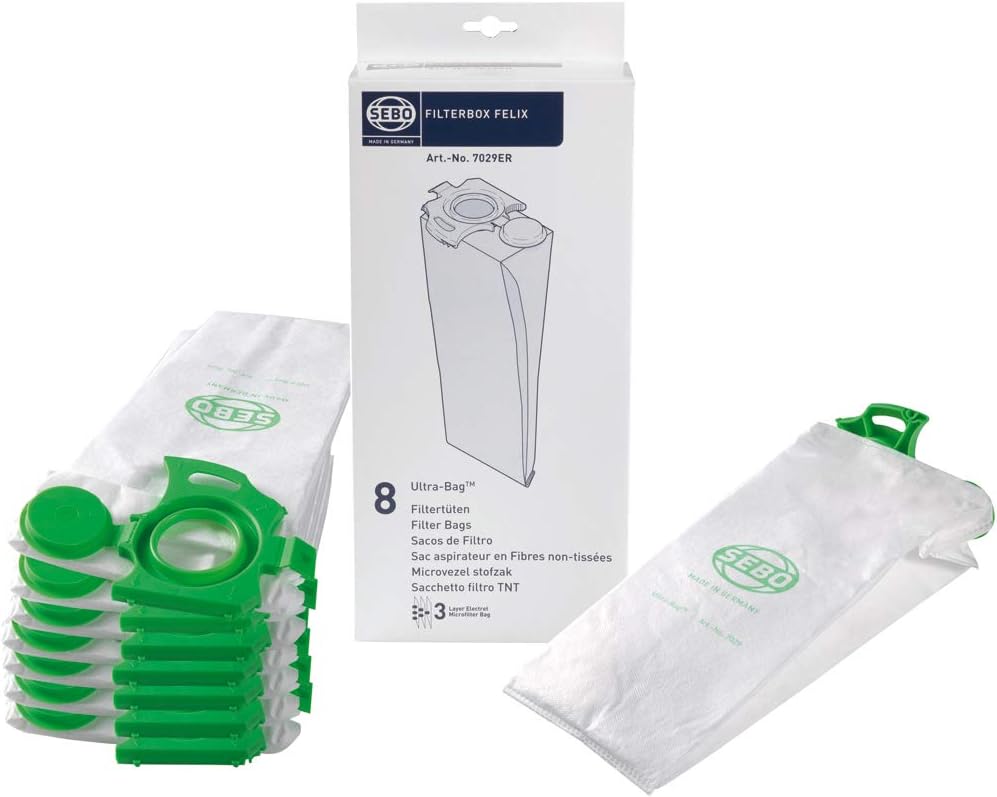 Genuine Sebo Felix Bags Box Of 8 7029er - Tesco Groceries