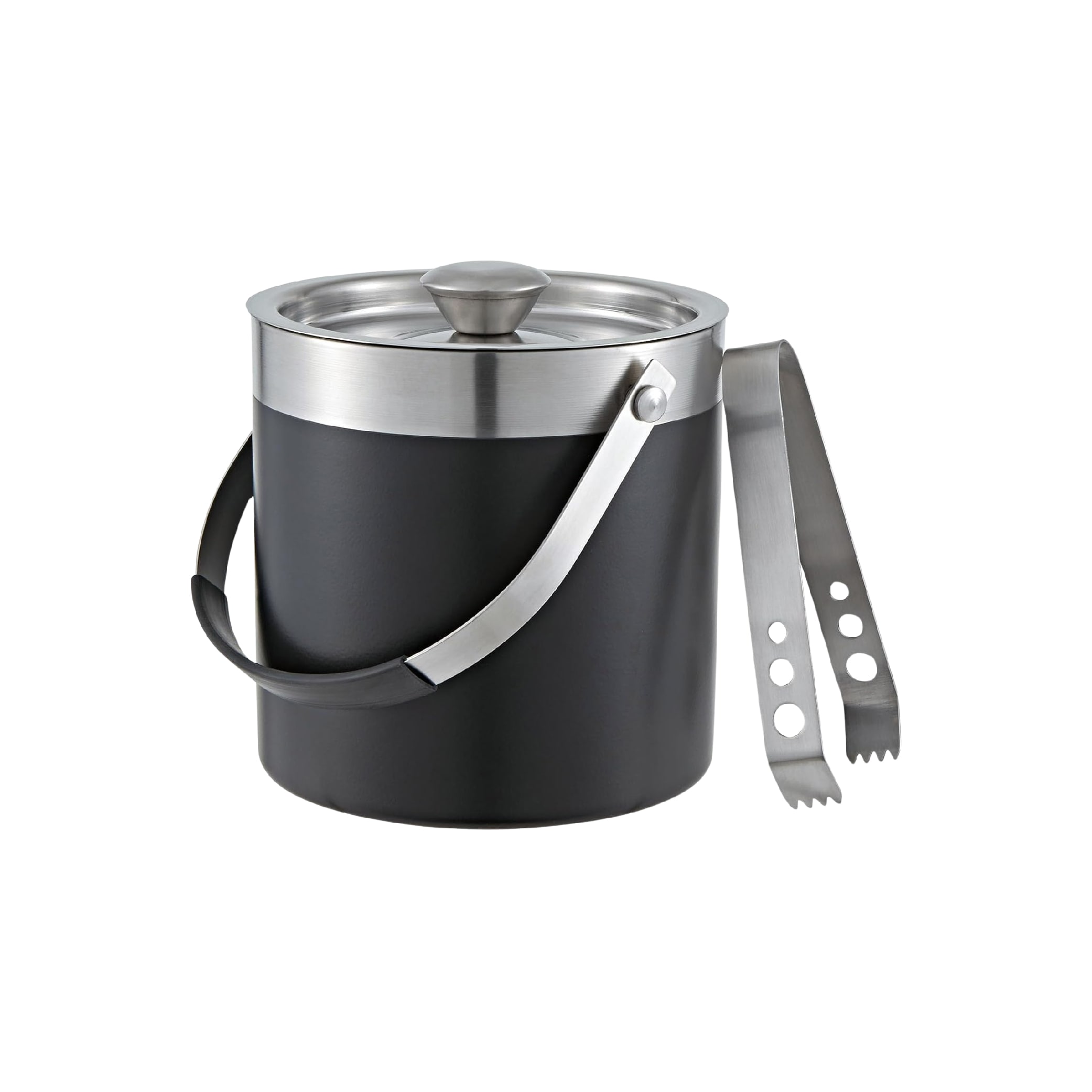Buckingham Ice Bucket double wall stainless steel 2.3 Litre with Tong ...