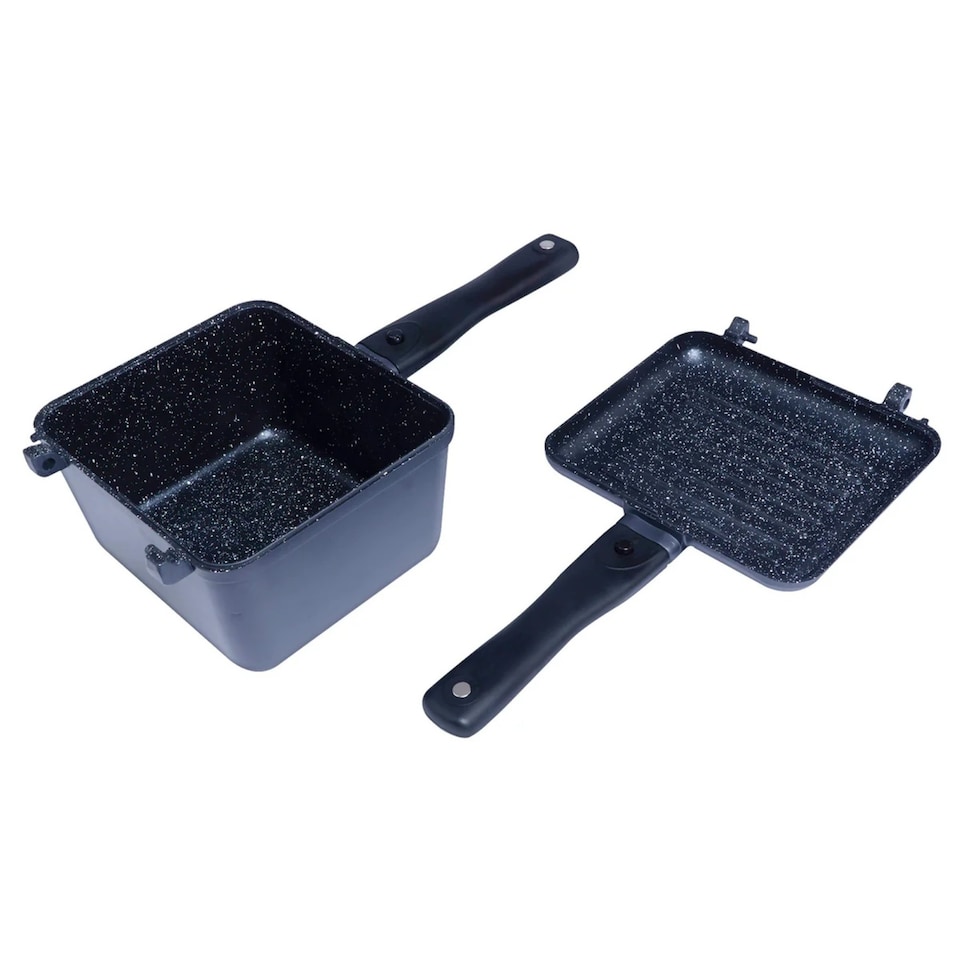 RidgeMonkey Connect Deep Pan Griddle Granite Edition - Tesco Groceries