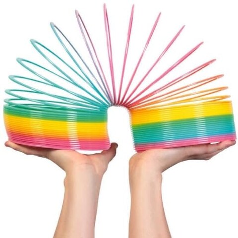 Giant Rainbow Springy Slinky - Tesco Groceries
