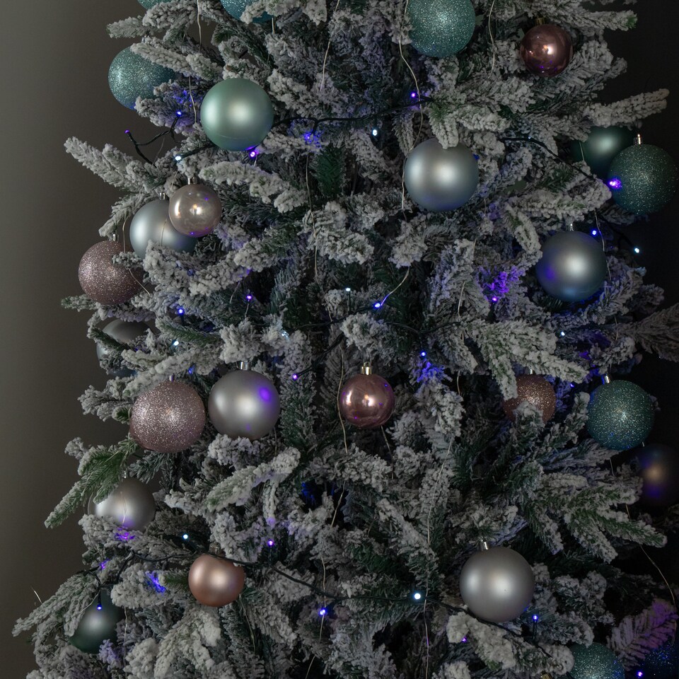 38.3m 480 LED SupaBrights Christmas String Lights with Timer in Blue ...