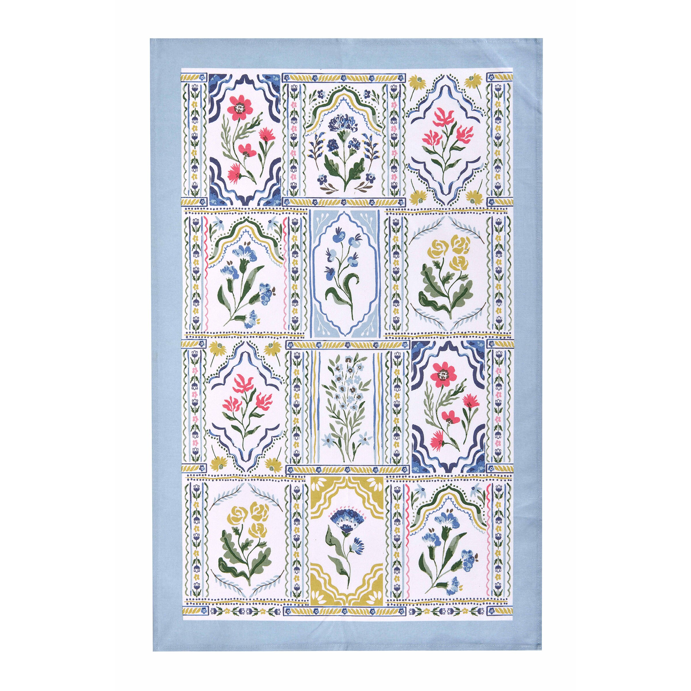 Ulster Weavers Boho Floral Tea Towel - Cotton Multi - Tesco Groceries