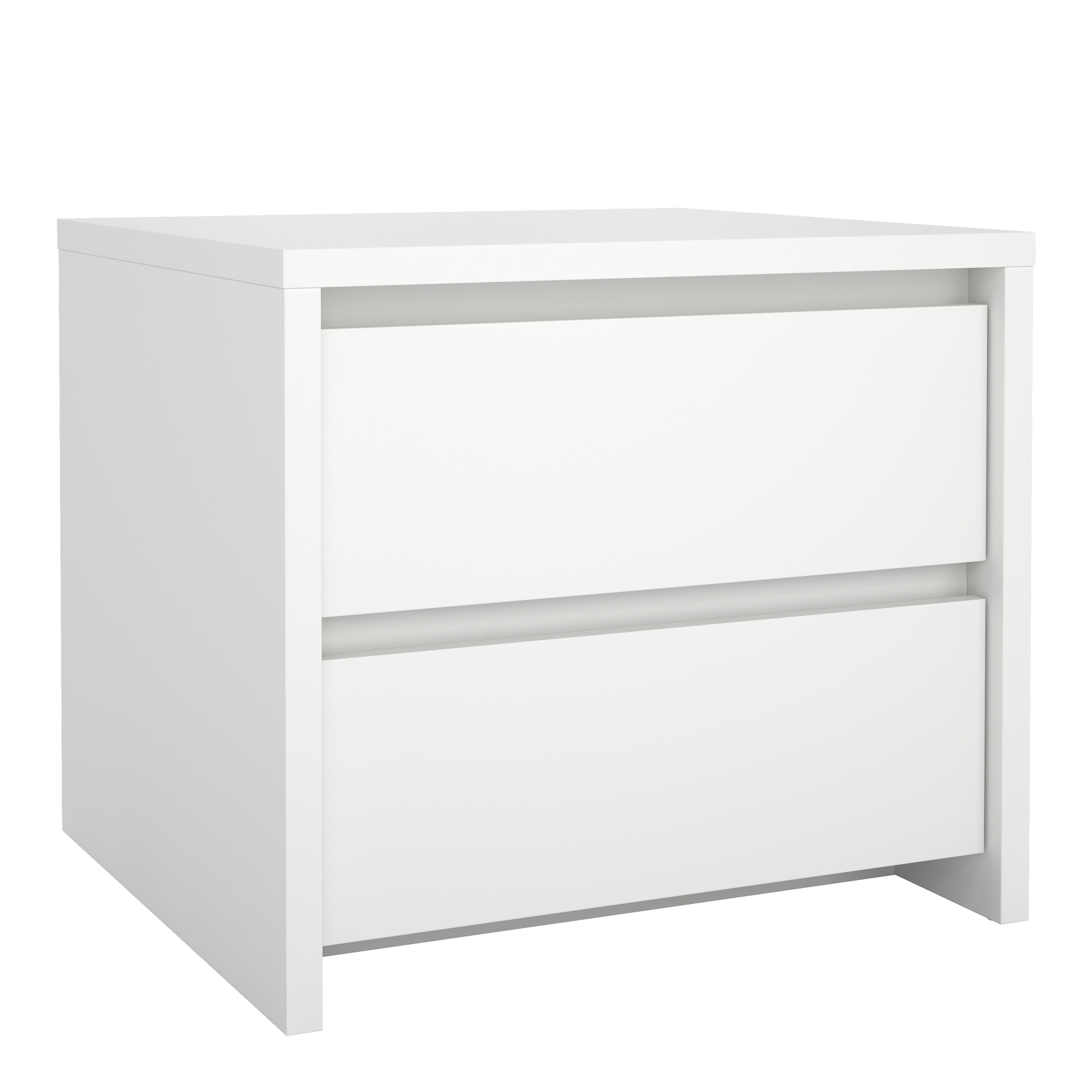 Next Nightstand 2 drawers White - Tesco Groceries