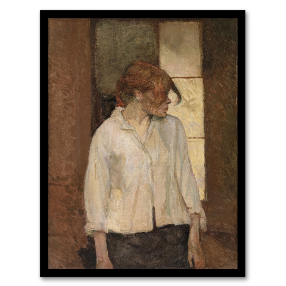 Montrouge Rosa La Rouge Vintage Framed Wall Art Print Toulouse Lautrec ...