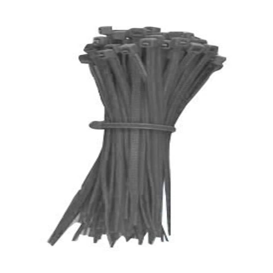 PRO ELEC - Cable Ties, 100mm x 2.5mm, Grey, Pack of 100 - Tesco Groceries