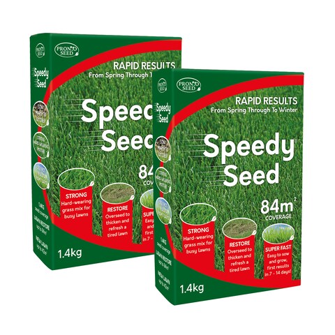 Pronto Seed Grass Seed 2.8KG Premium Quality 168m2 Coverage for ...