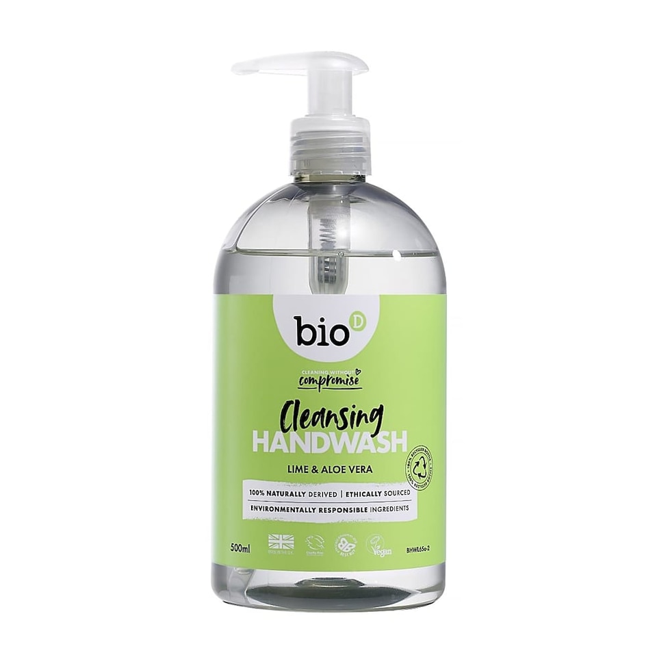 Bio-D Lime and Aloe Vera Cleansing Hand Wash 500ml - Tesco Groceries