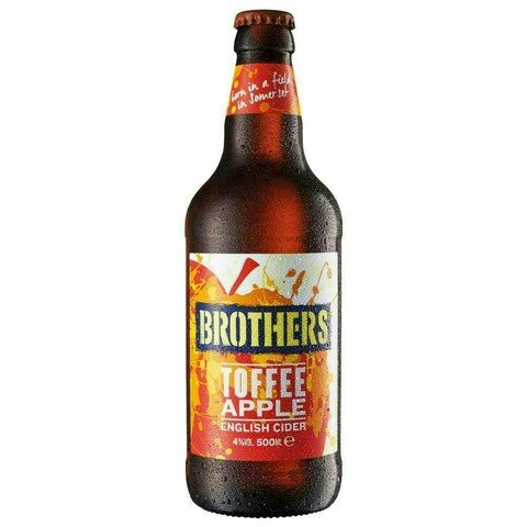 Brothers Toffee Apple Premium Cider 12x 500ml - Tesco Groceries