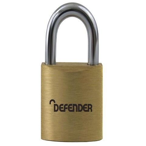Defender Brass Padlock 20Mm - Tesco Groceries