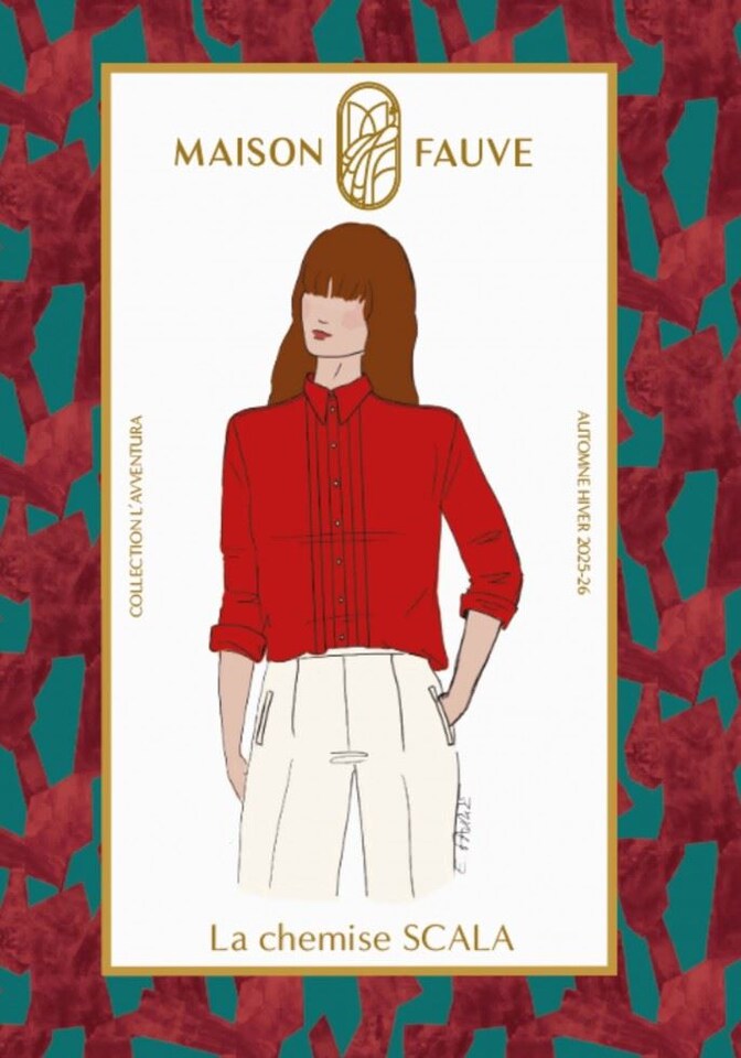 Maison Fauve Sewing Pattern Scala Shirt, Tops and Shirts for Women - 6 ...
