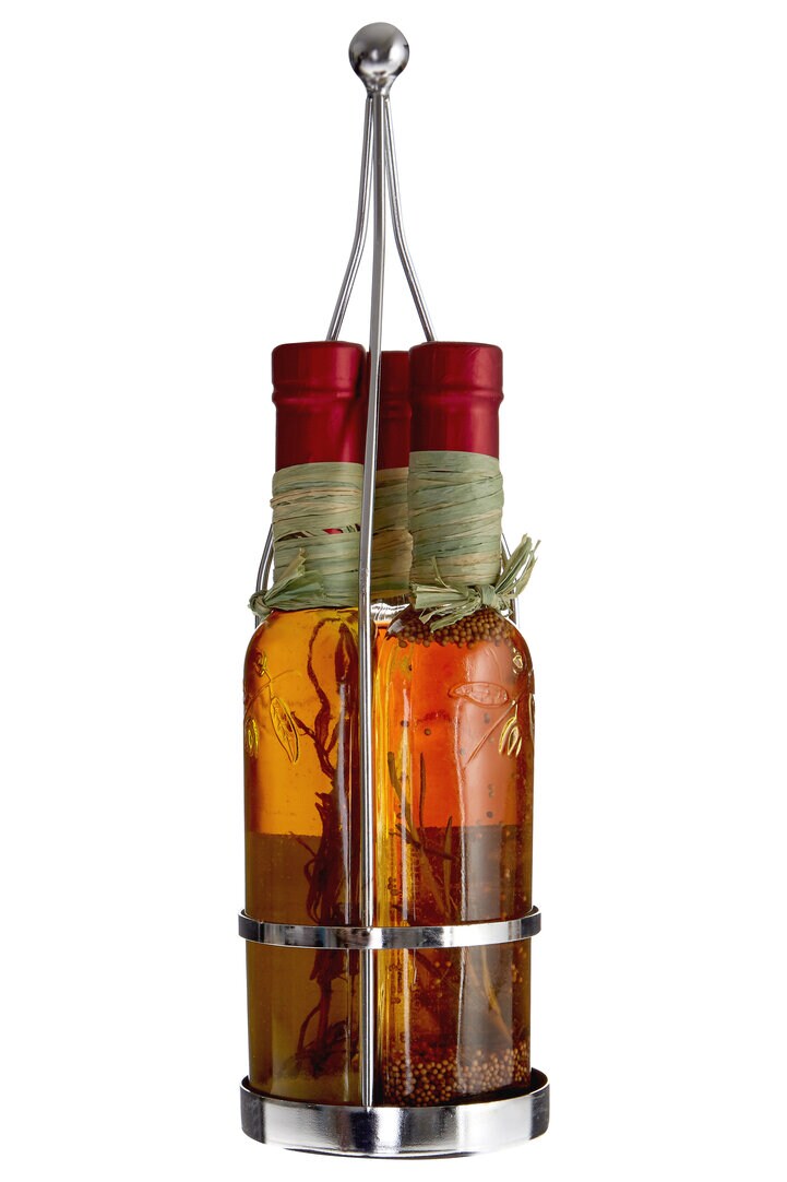 Imbue Set of 3 Small Decorative Oil Bottles - Tesco Groceries