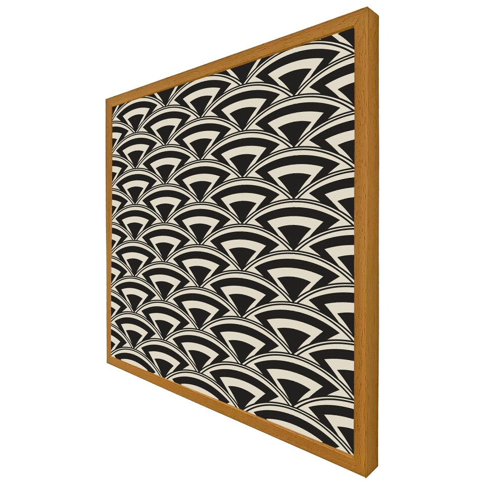 Geometric arches (Picture Frame) Brown | Oak | M - Tesco Groceries