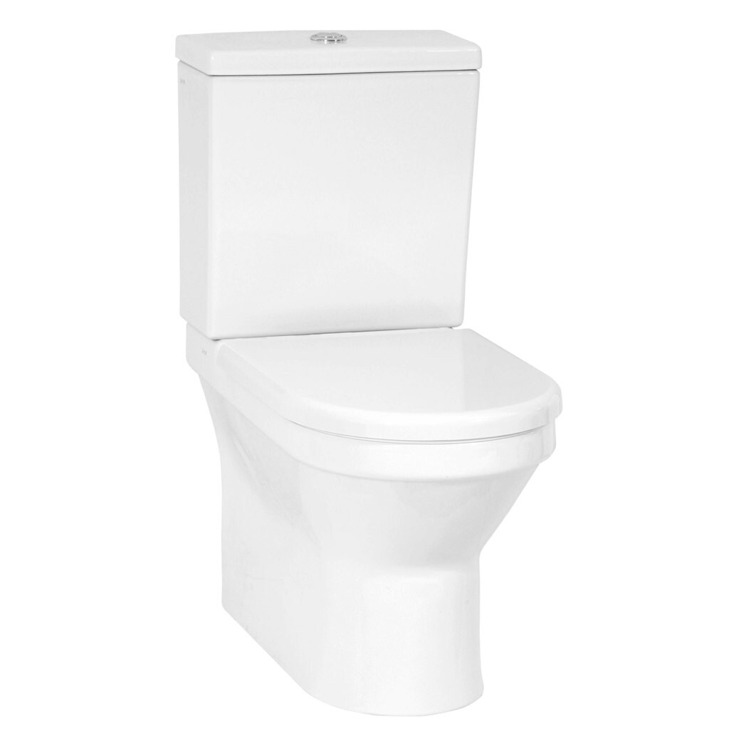Premium OPEN BACK Toilet Set (Reims) - - Cistern - Soft Close Seat ...
