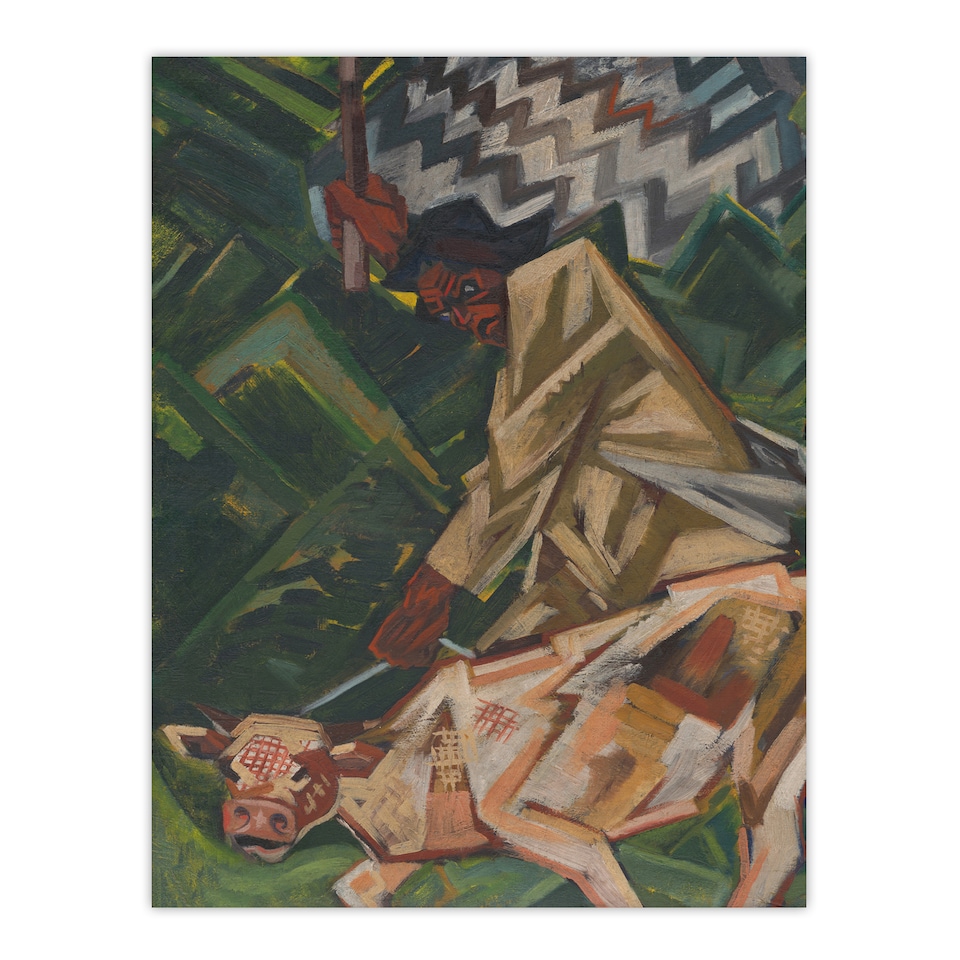 Opposite Abstract Geometric Kubincan Huge Wall Art Print 18X24 In ...