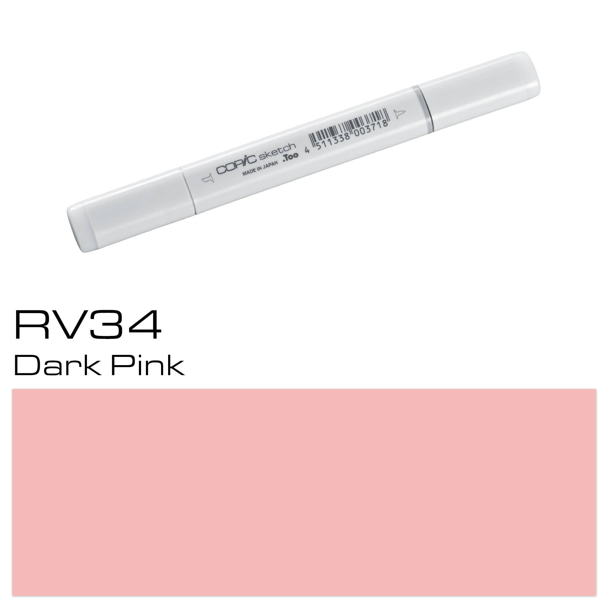 Copic Sketch Marker, Dark Pink, Single Pen - Tesco Groceries