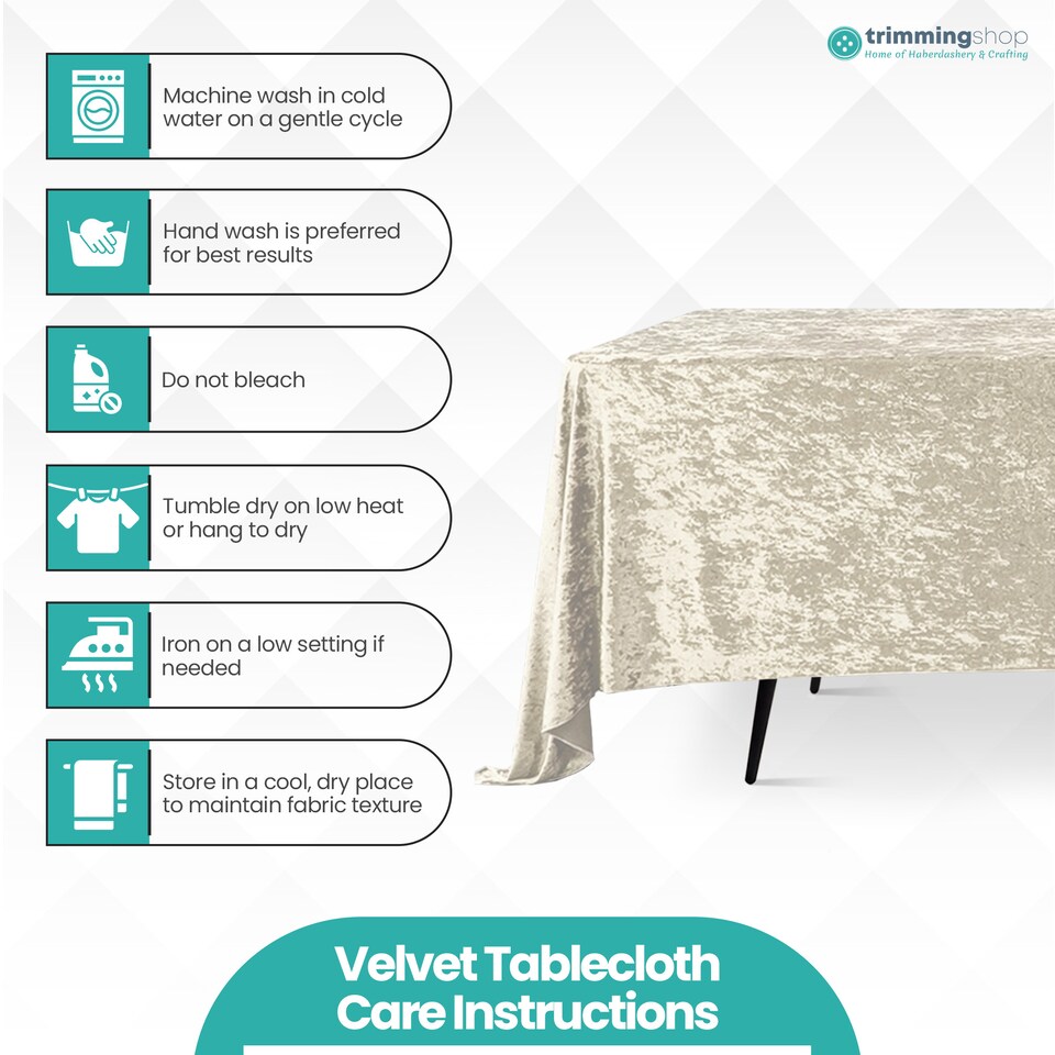 Rectangle Crushed Velvet Table Cloth, Washable Table Cover - 70" x 144 ...