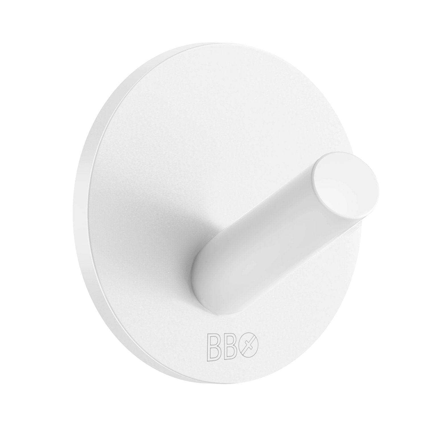 4 x BESLAGSBODEN White Self Adhesive Bathroom Towel Hook - Tesco Groceries