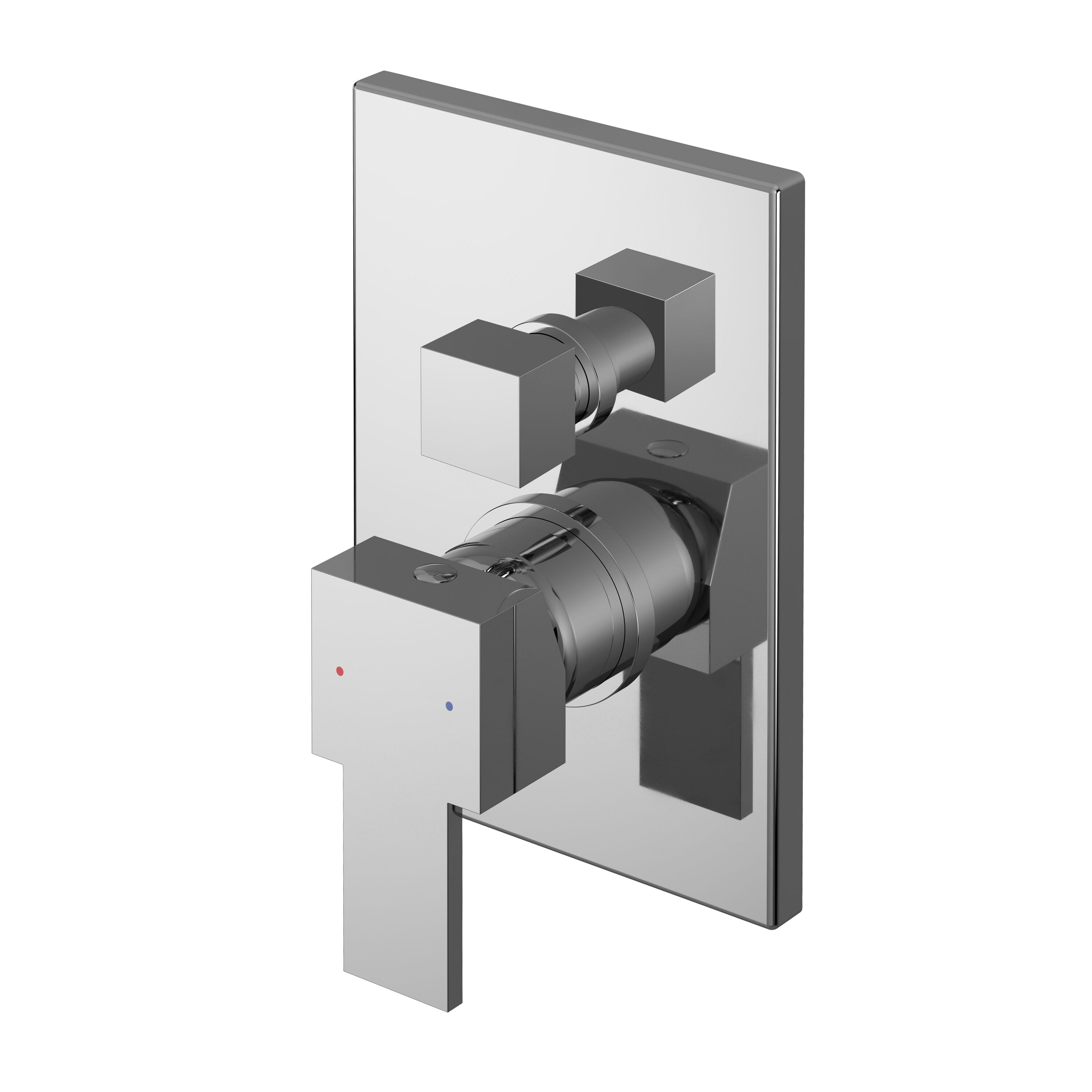 Balterley Ripple 2 Outlet Wall Mounted Concealed Lever Handle Shower ...