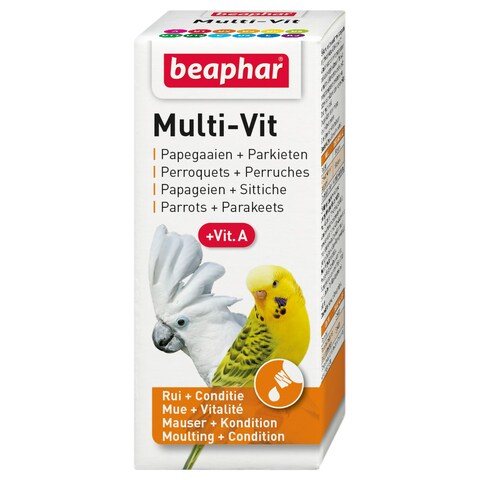 Beaphar Bogena Parrot Multi-vit 20ml - Pack of 6 - Tesco Groceries