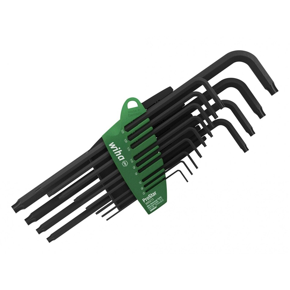 Wiha Prostar Torx L-key Set, 13 Piece - Multi Colour - One Size - Tesco ...