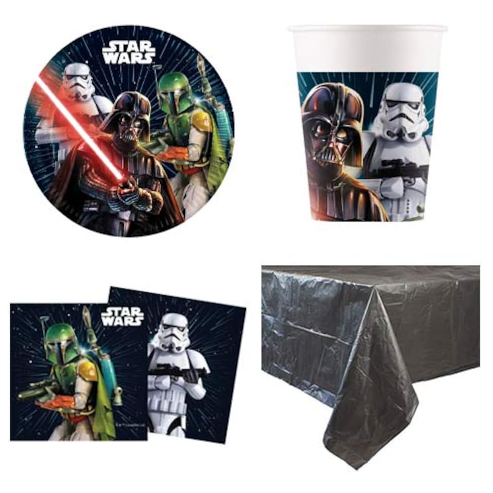 Star Wars 8 Person Value Party Pack - Tesco Groceries