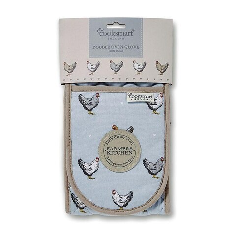 Farmers Kitchen Double Oven Glove - One Colour - One Size - Tesco Groceries