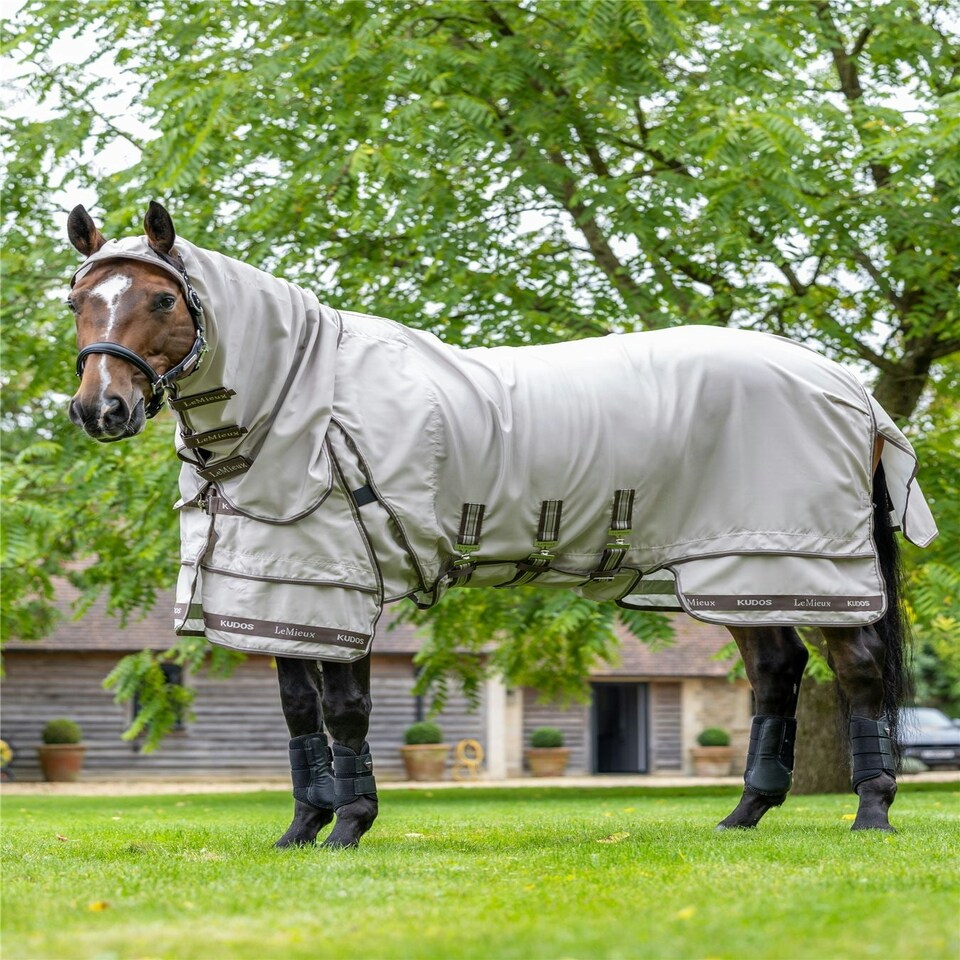 LeMieux Kudos Sweet Itch Rug Grey | 5ft 9 - Tesco Groceries