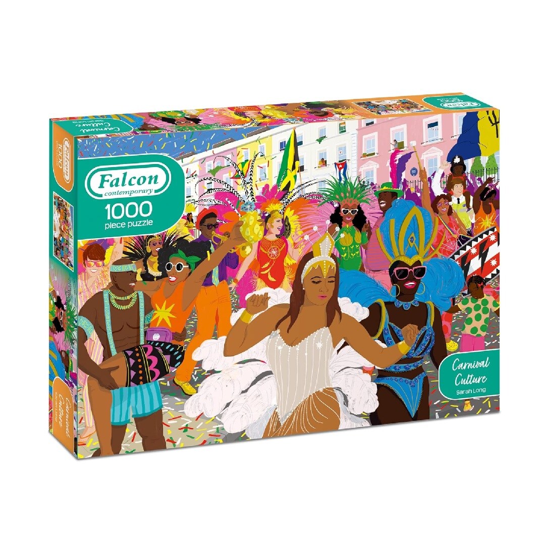 Falcon Contemporary Carnival Culture 1000 Piece Jigsaw Puzzle - Tesco ...