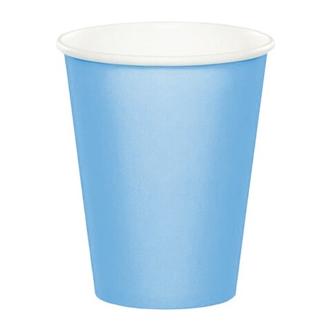 Baby Blue Paper Cups 270ml - Pack of 14 - Tesco Groceries