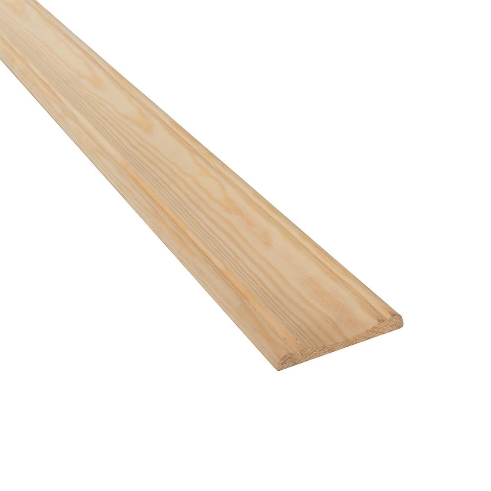 Snowdon Timber Pine Decor Moulding (T) 8mm (W) 45mm (L) 2400mm - Pack ...