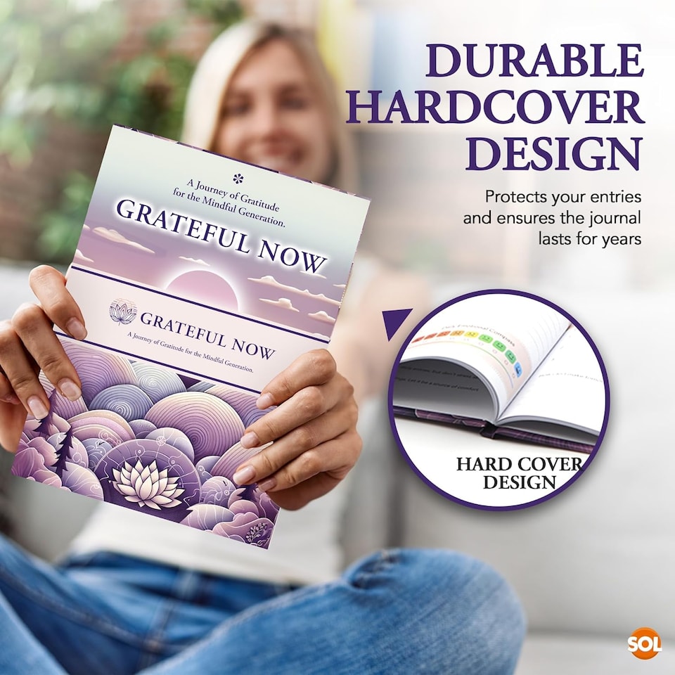 A4 Gratitude Journal – Daily Self-Care Diary for Mindfulness ...