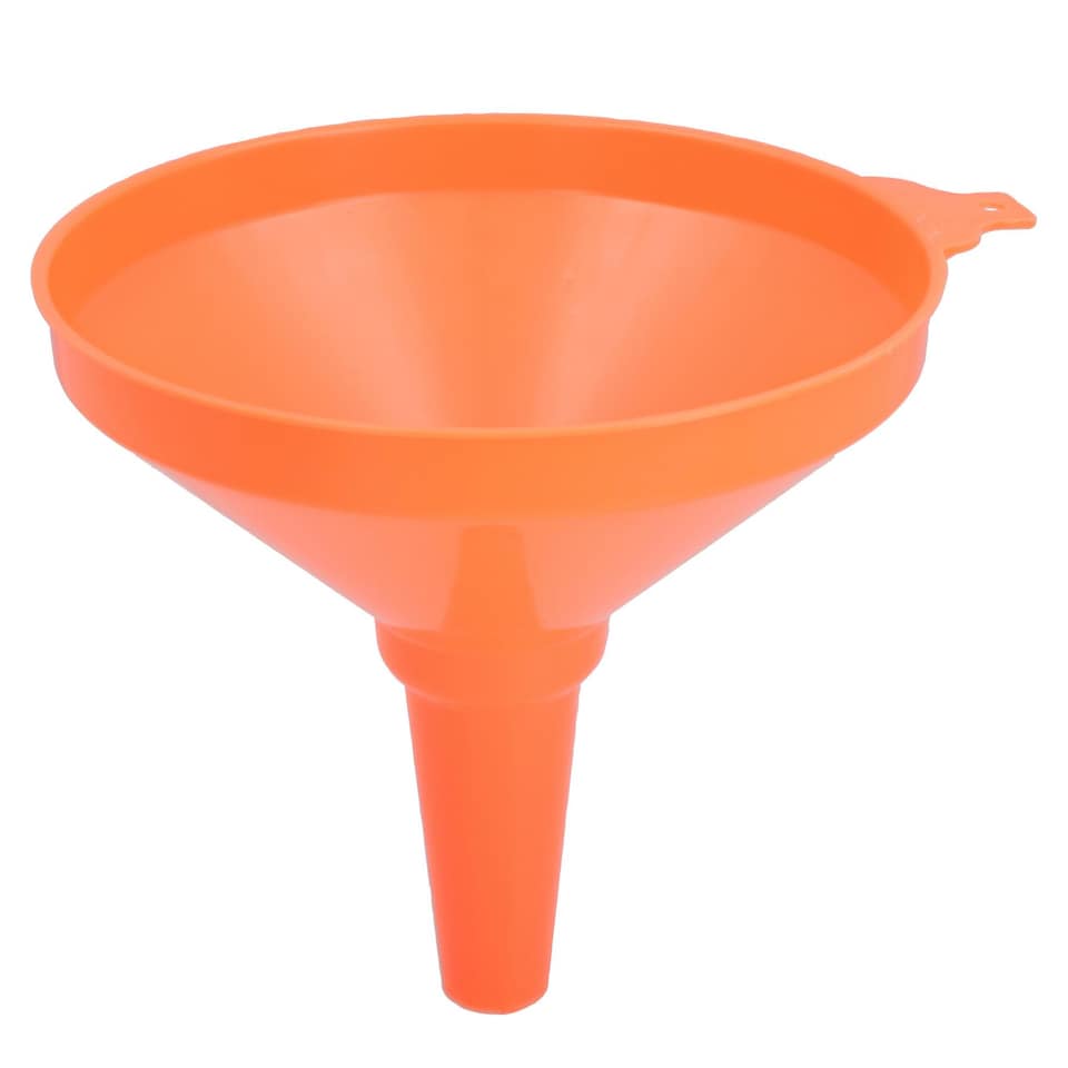 Funnel with 200mm Wide Mouth Pouring Fixed Spout Oil Fuel Petrol Water ...