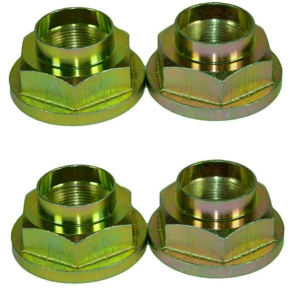 4 Trailer Hub Axle Nuts M30 30mm Flange Nut One Shot for Ifor Williams ...