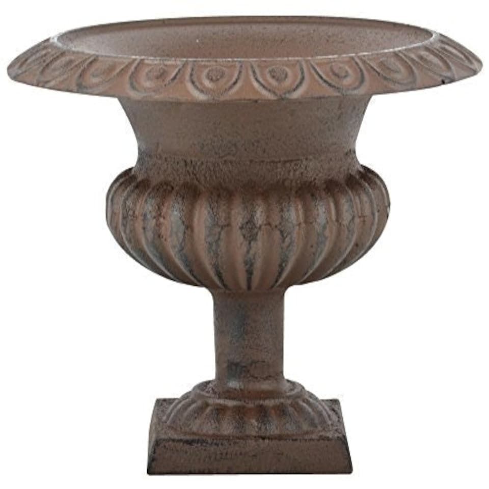 Low Profile Urn Planter (25cm) | Brown - Tesco Groceries