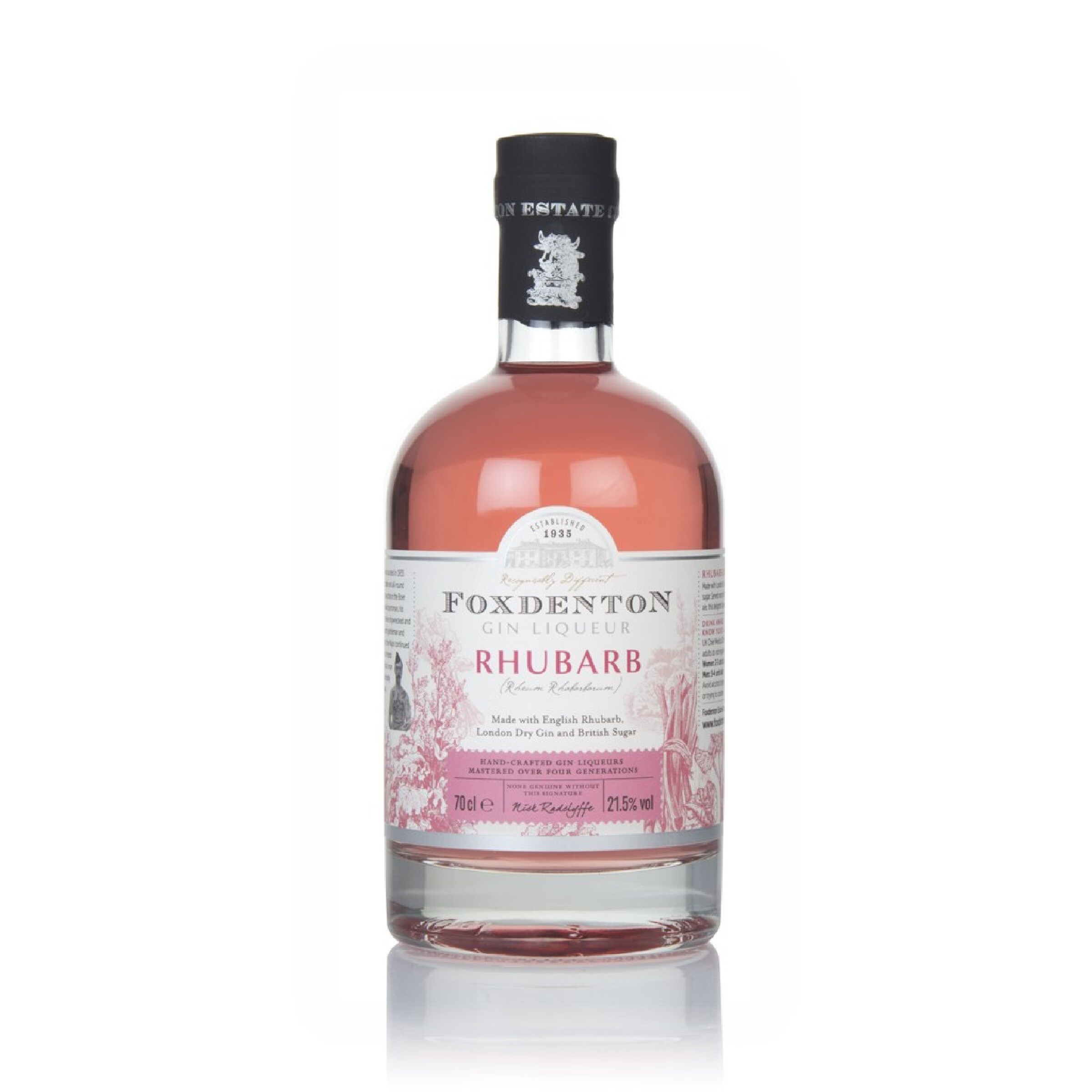 Foxdenton Rhubarb Gin Liqueur - Tesco Groceries