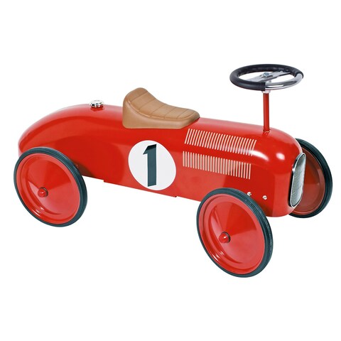 Goki Ride-on Red Car - Tesco Groceries